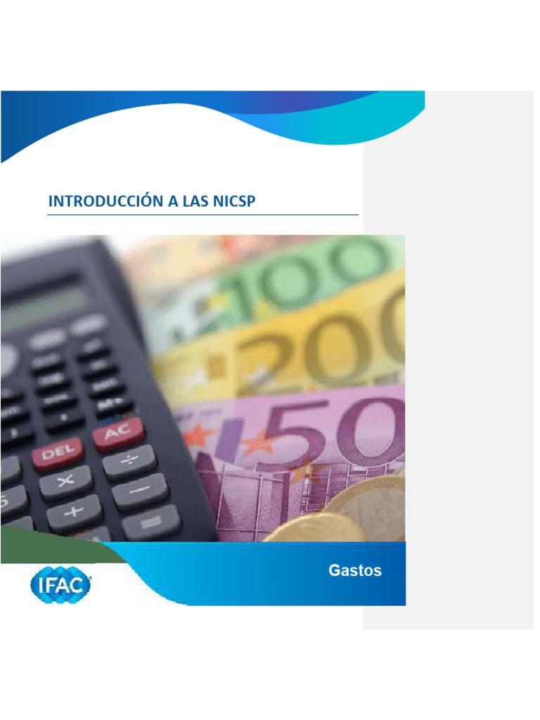 05 - Introducción a Las NICSP 'Gastos' (1) | PDF | Desempleo | Jubilación