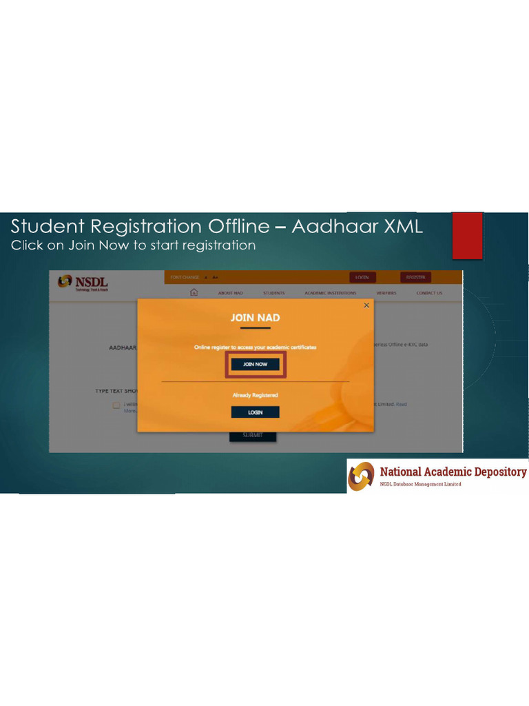 Student Registration Process | PDF