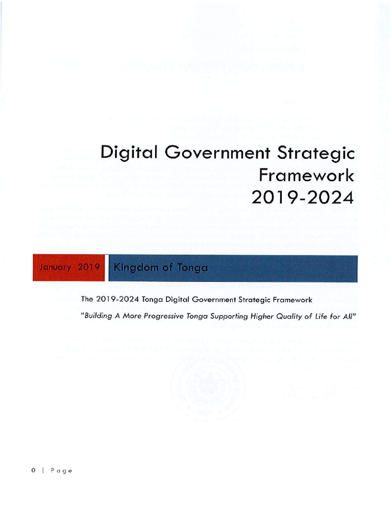 Digital Strategic Framework | PDF