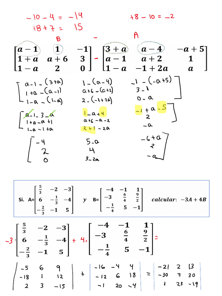 Matrices | PDF