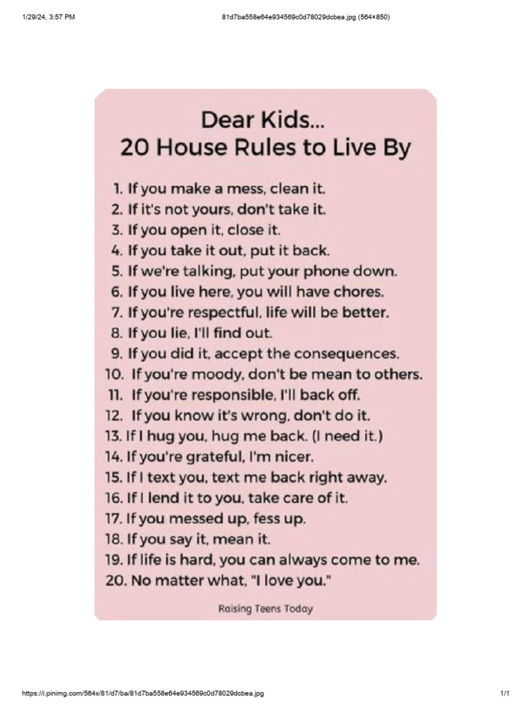 20 House rules | PDF