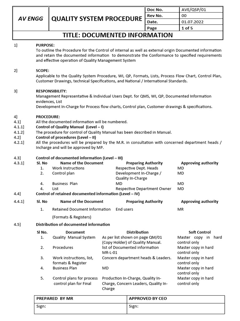 Gapl-Qsp-01 Documents Information | PDF | Specification (Technical Standard) | Information