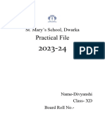 IT Practical File Grade 10 | PDF | Computing