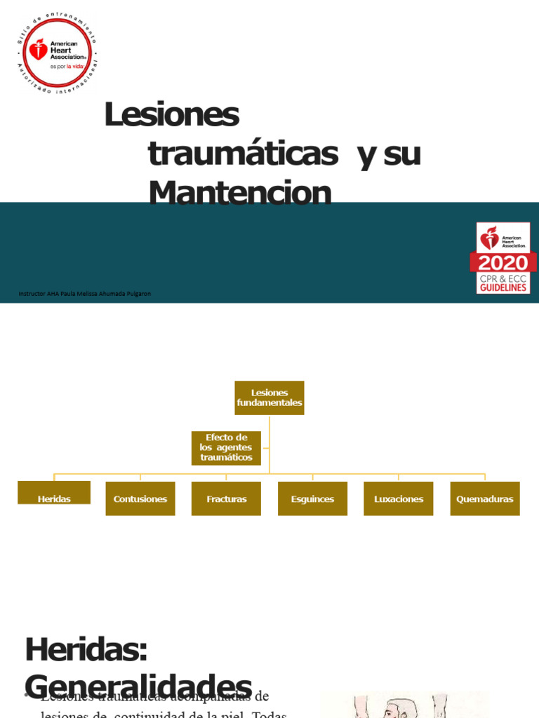 Lesiones Traumaticas y Su Mantencion | PDF | Herida | Hueso