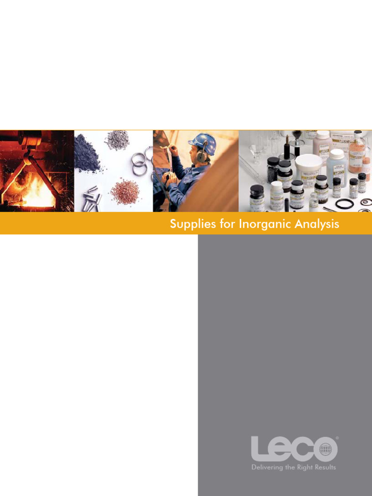 STD LECO | PDF | Graphite | Catalysis