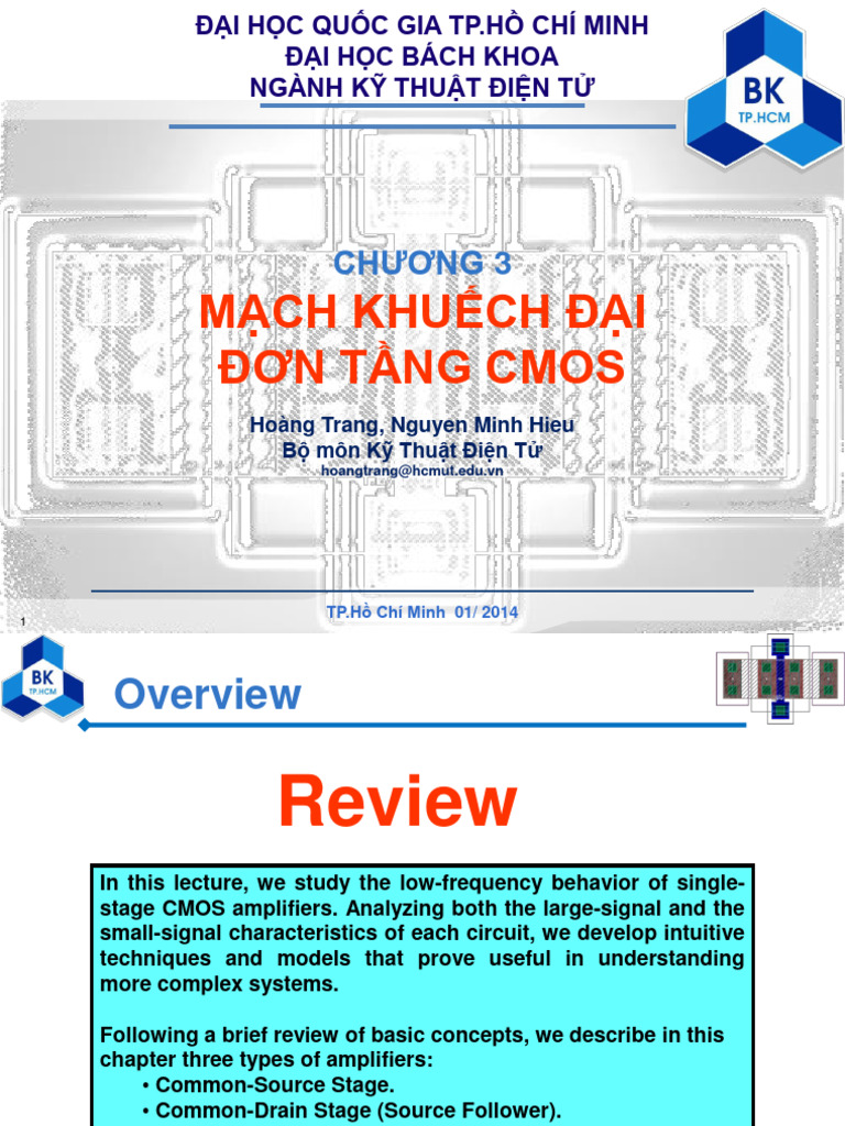 3.chapter3 Single Stage Amplifier | PDF | Amplifier | Electrical Network