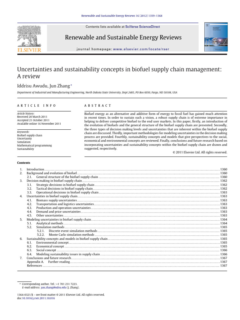 Biofuels | PDF | Biofuel | Logistics