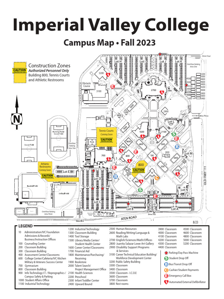 IVC Campus Map Fall 8.2023 1 | PDF