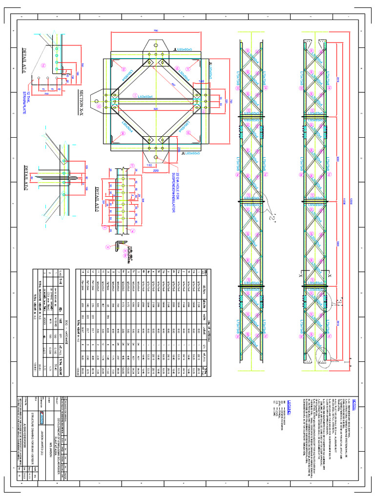 13 - Structure Drawing For Beam-Girder | PDF