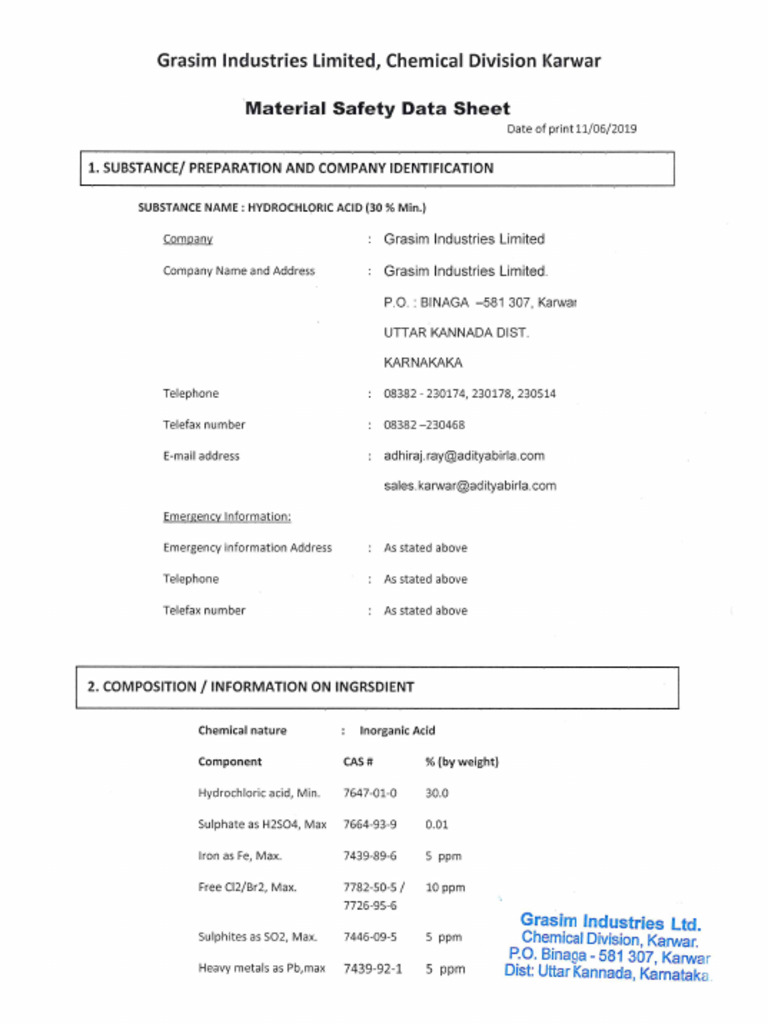 HCL | PDF