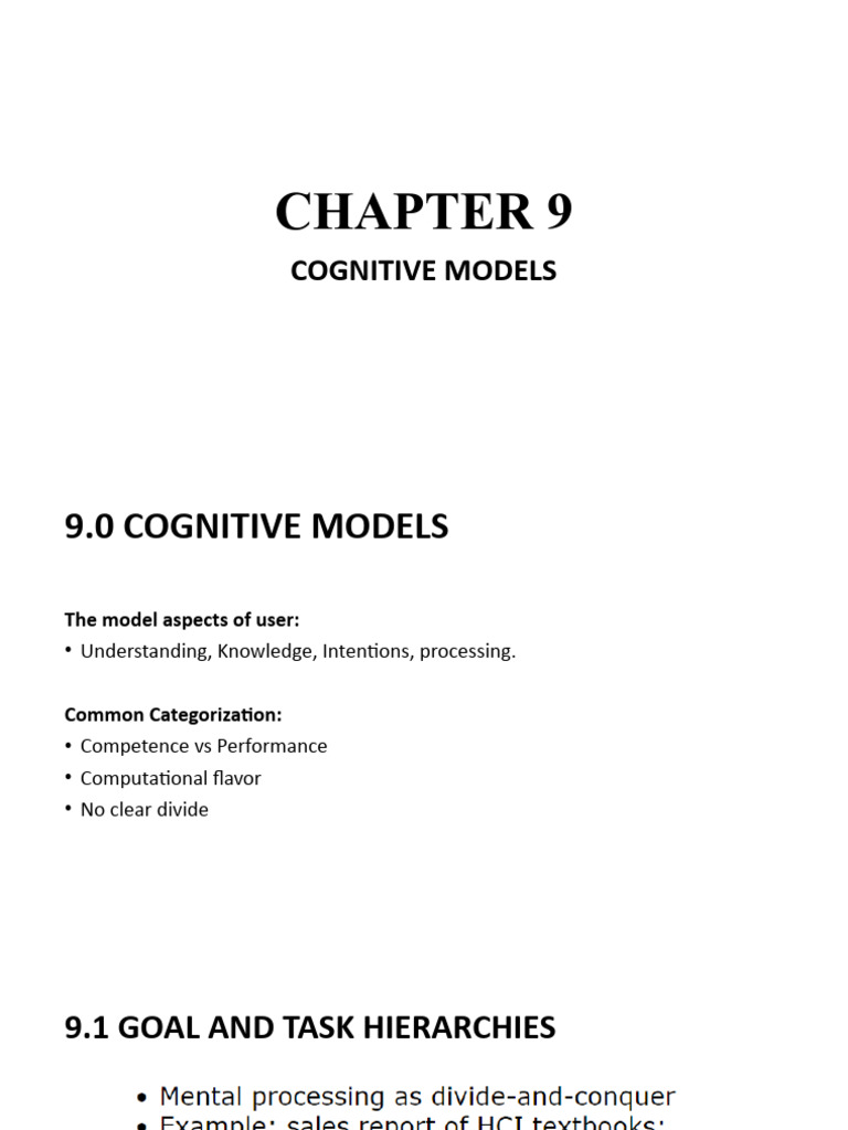 Module 9-HCI | PDF | Neuroscience | Computing