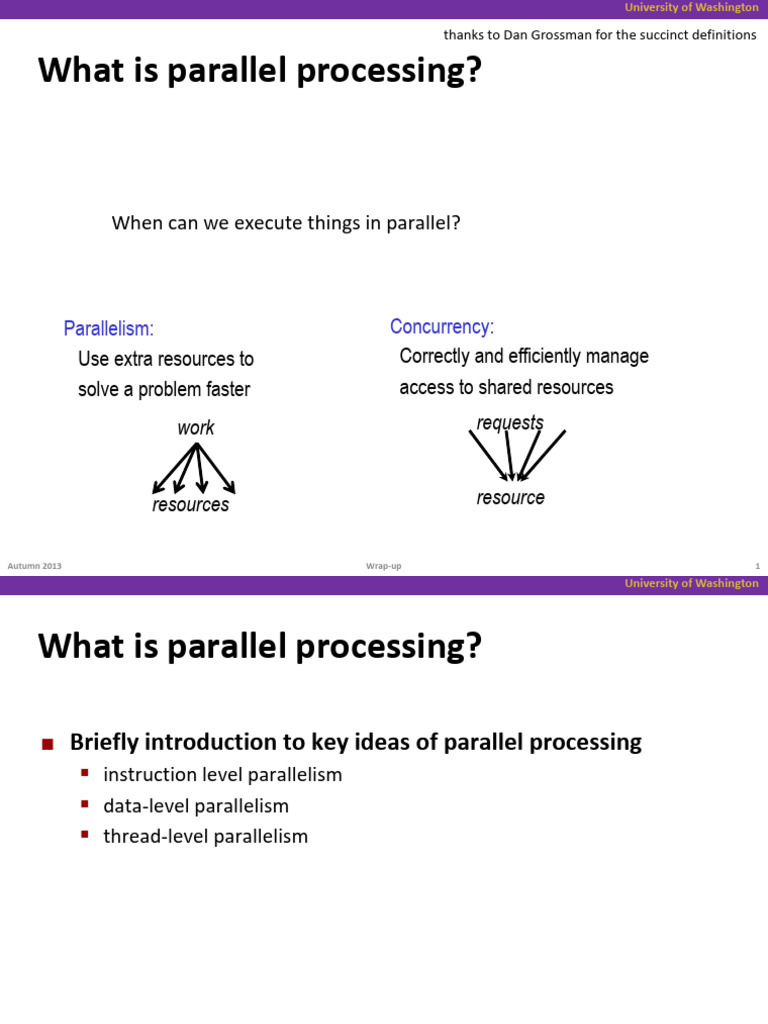 13-wrapup | PDF | Parallel Computing | Computer Programming