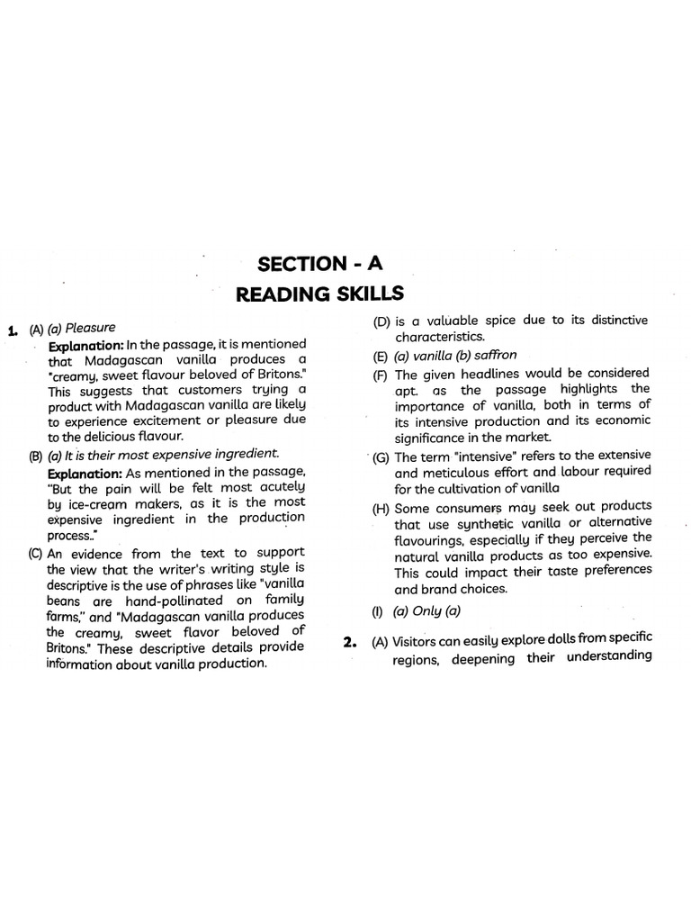 English Predictor Paper | PDF