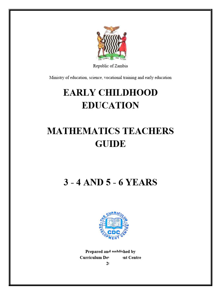 004-1 TG - Ece Mathematics Final TG 2013 | PDF | Learning | Subtraction