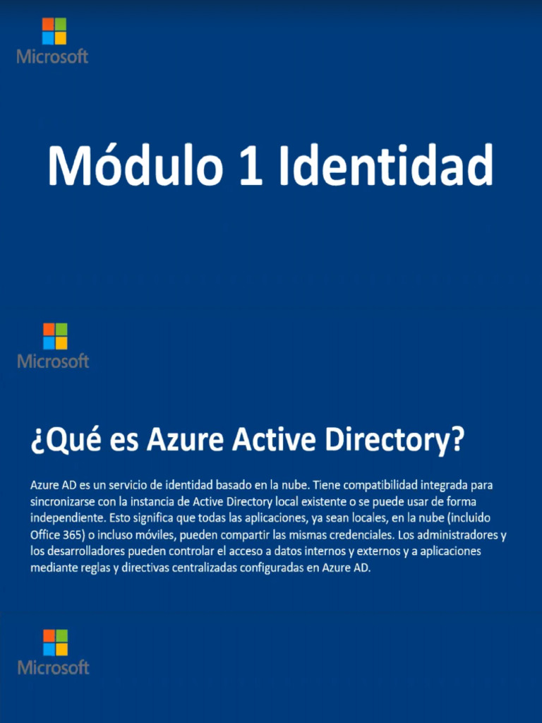 Presentacion Modulo1-Identidad | PDF