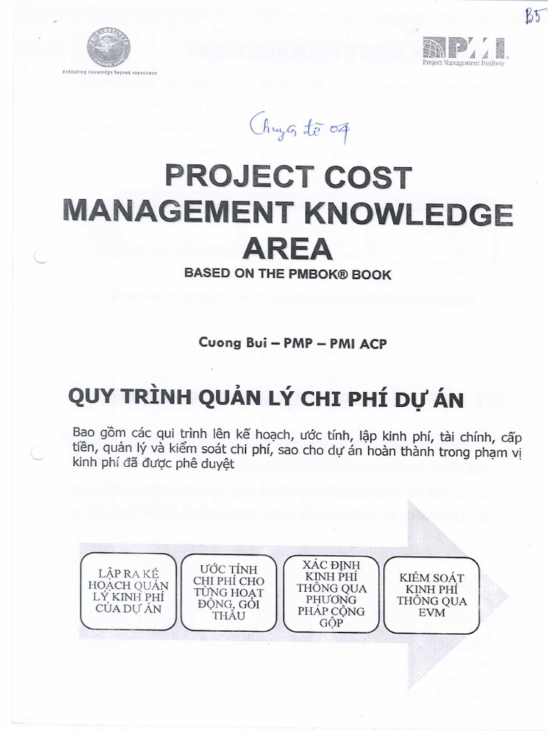 Project Cost Management | PDF