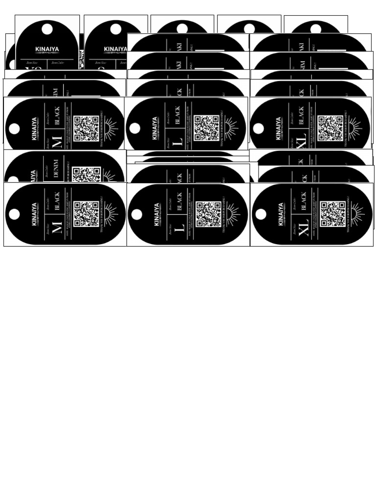 Print Hang Labels | PDF