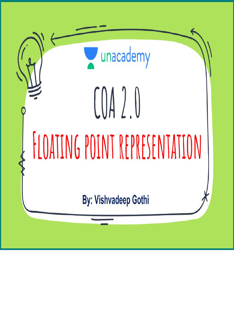 COA L2 Floating Point | PDF