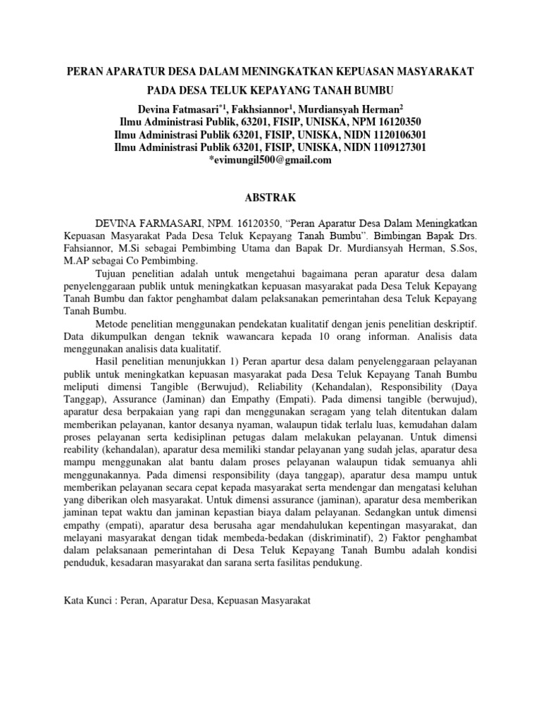 Artikel Devina | PDF | Karier & Perkembangan