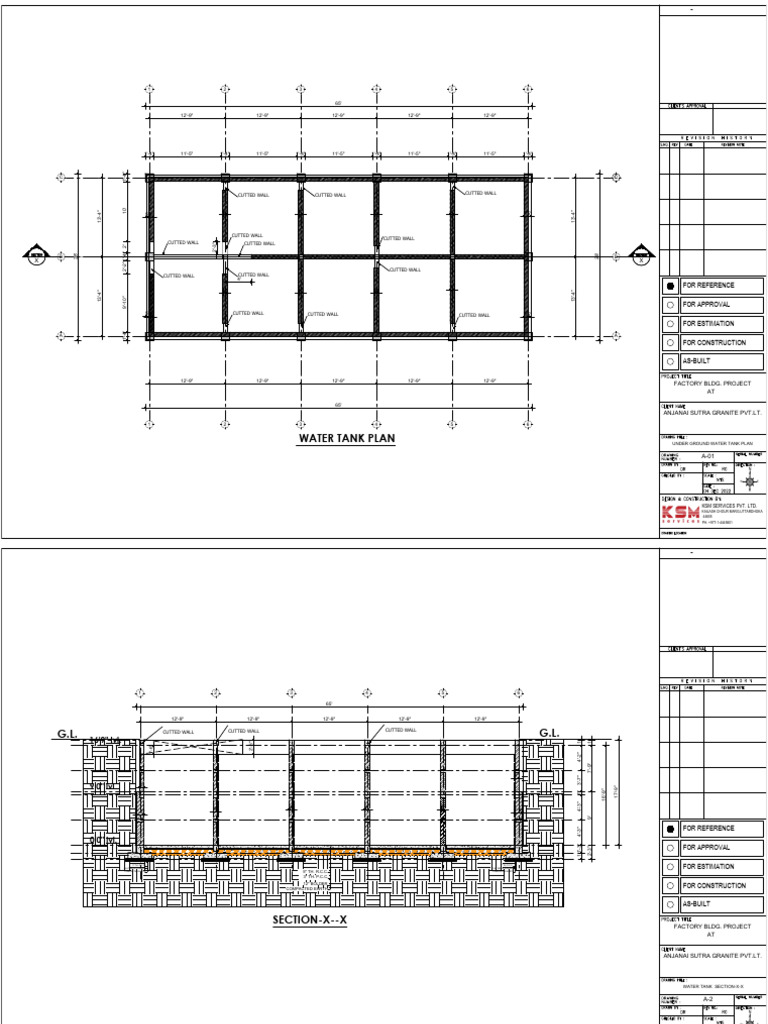 Under Ground Water Tank - 2022!12!04 | PDF