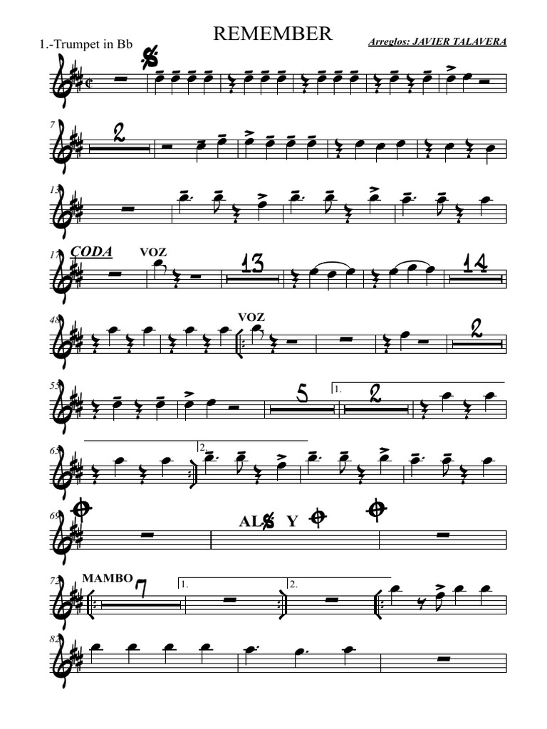 REMEMBER - Edy Herrera | PDF