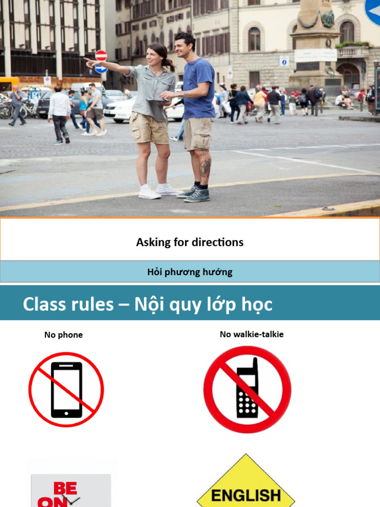 Lesson 3 - Asking For Directions-DONE | PDF