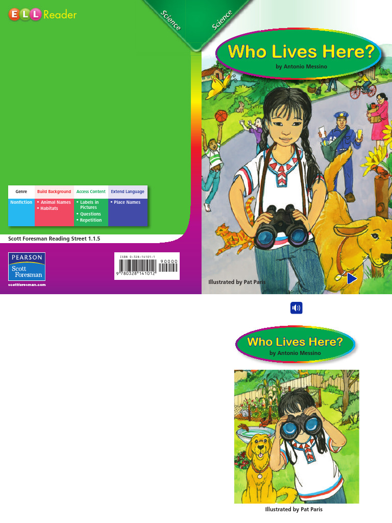 G1 - ELL - 1.1.5 Who Lives Here | PDF