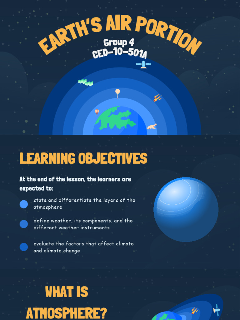Understanding Earth's Atmosphere Layers | PDF | Atmosphere Of Earth ...