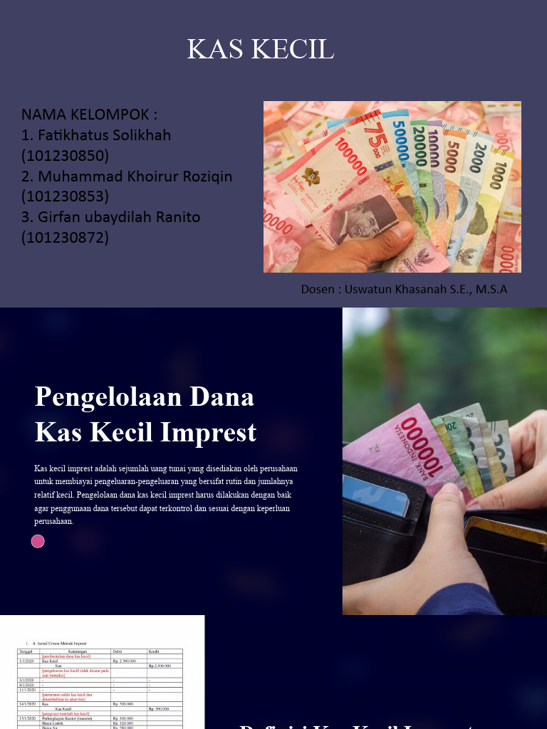 Pengelolaan Dana Kas Kecil Imprest | PDF