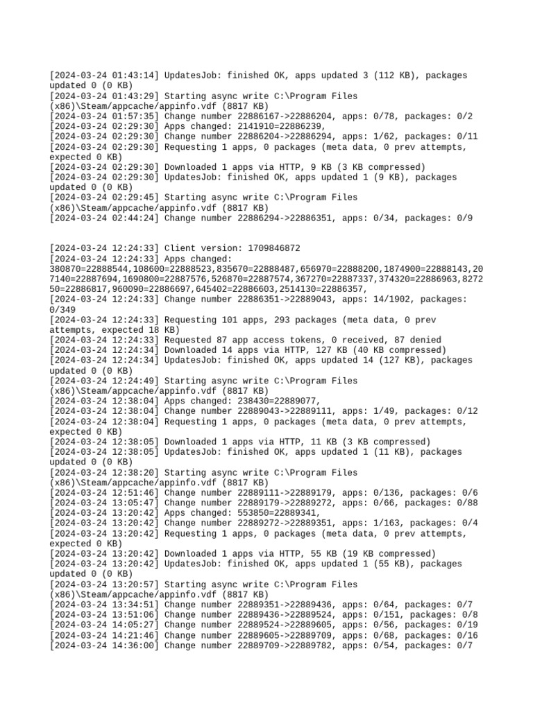 Appinfo Log - Previous | PDF | Internet Protocols | Computer Networking Appinfo Log - Previous | PDF | Internet Protocols | Computer Networking