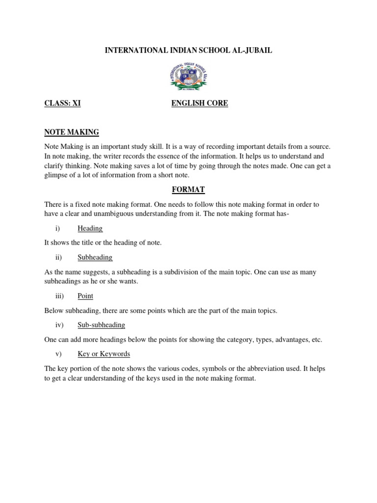 Note Making Class XI | PDF | Myocardial Infarction | Health Care