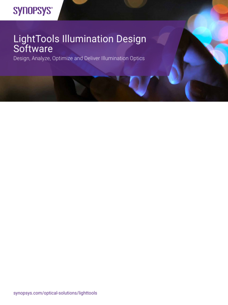 Lighttools Product App Brochure | PDF | Lighting | Optics