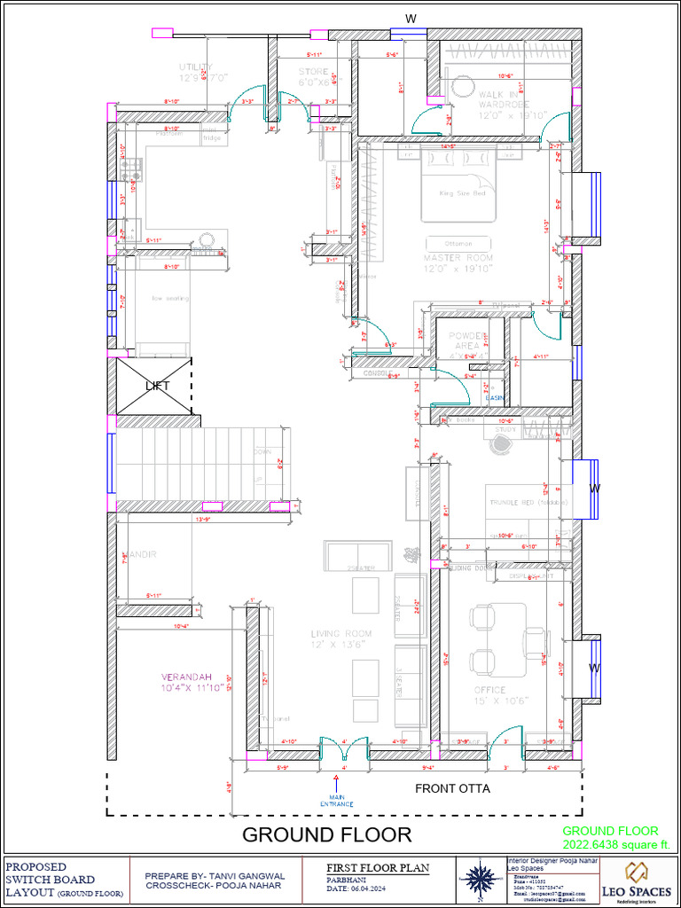 Wall Dimensions - Ground Floor | PDF