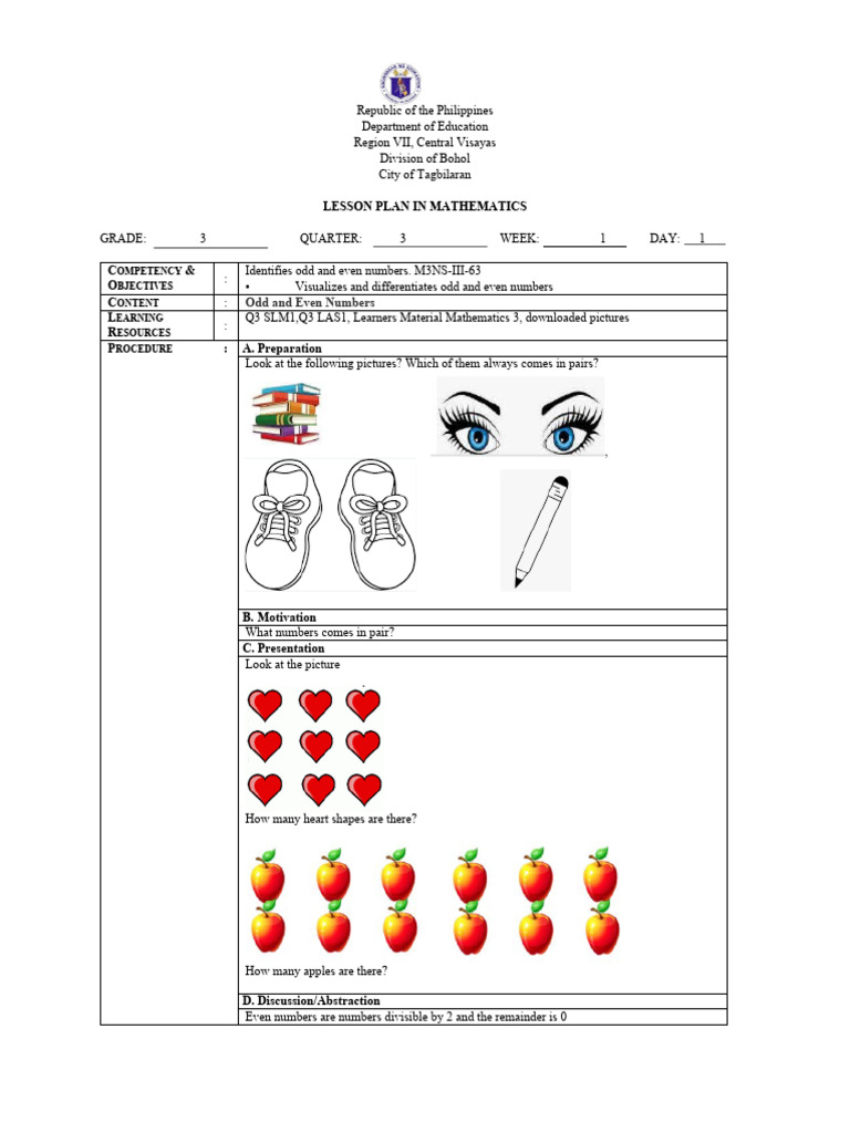Republic of The Philippines | PDF | Lesson Plan | Learning