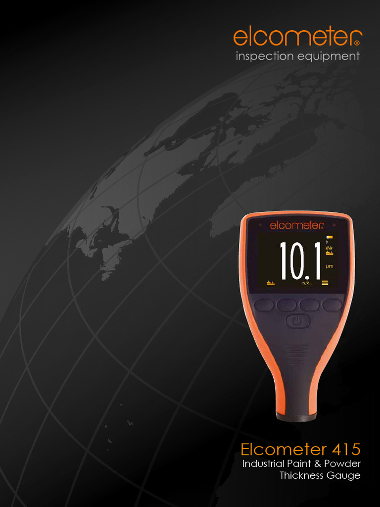 ELCOMETER 415C | PDF | Ios | I Phone