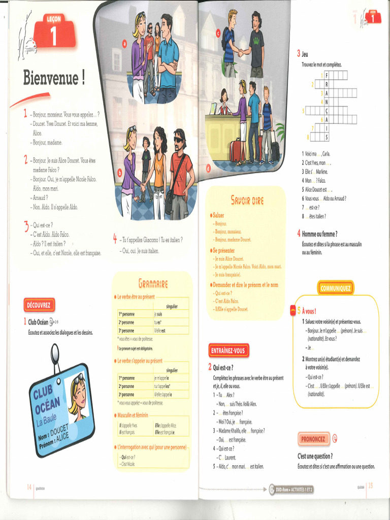 Taxi - Textbook - Lessons 00-03 | PDF