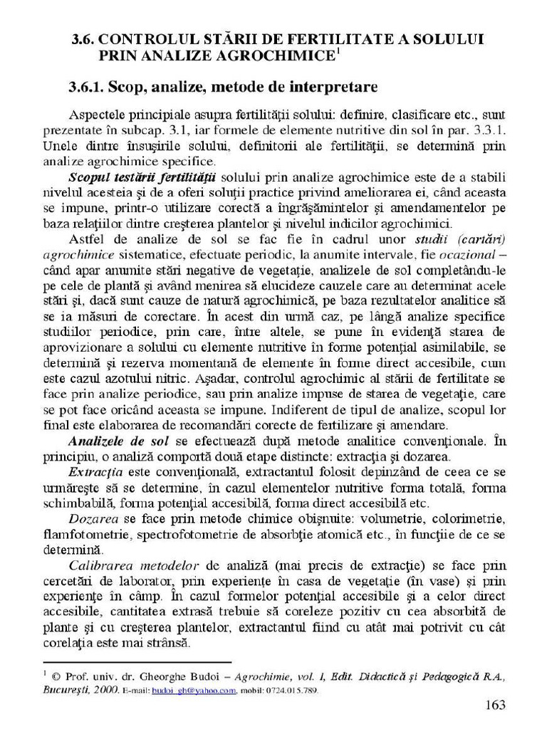 3.6 - Controlul Starii de Fertilitate - 2020 | PDF