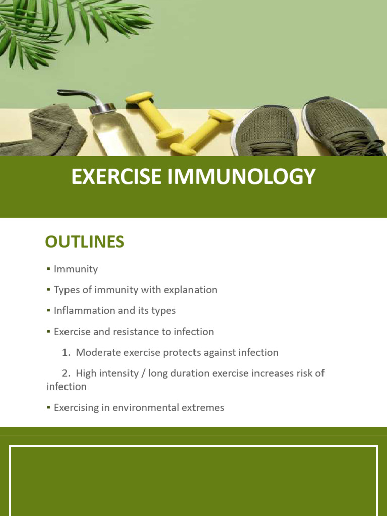 Exercise Immunology (2) (1) (2) 1 | Download Free PDF | Immune System ...