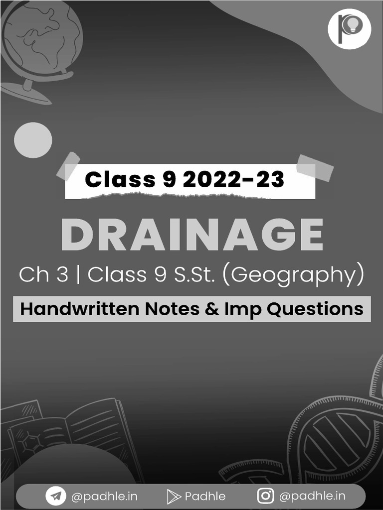 Drainage Class 9 Notes | PDF
