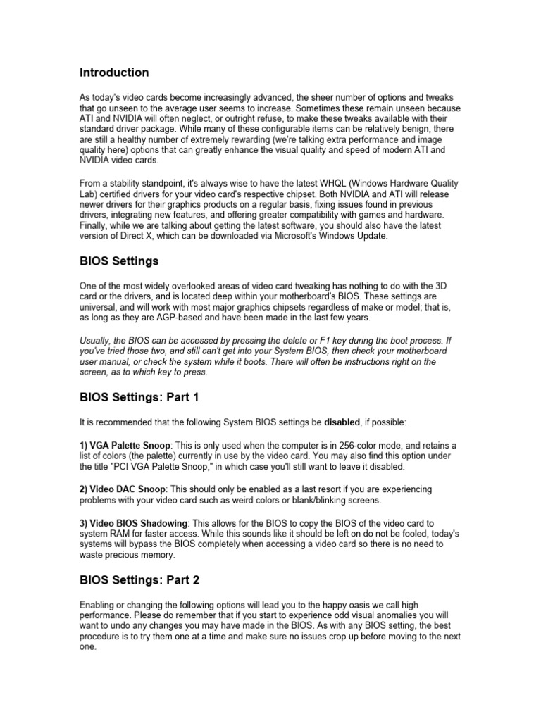 Bios | PDF | Bios | Microcomputers