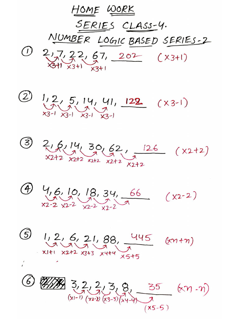 INTELLIGENCE-4 Number Logic Based Questions 2solutions | PDF