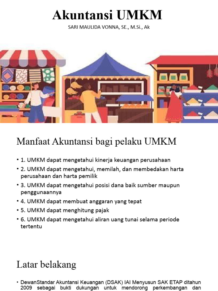 Akuntansi Umkm Pdf Bisnis