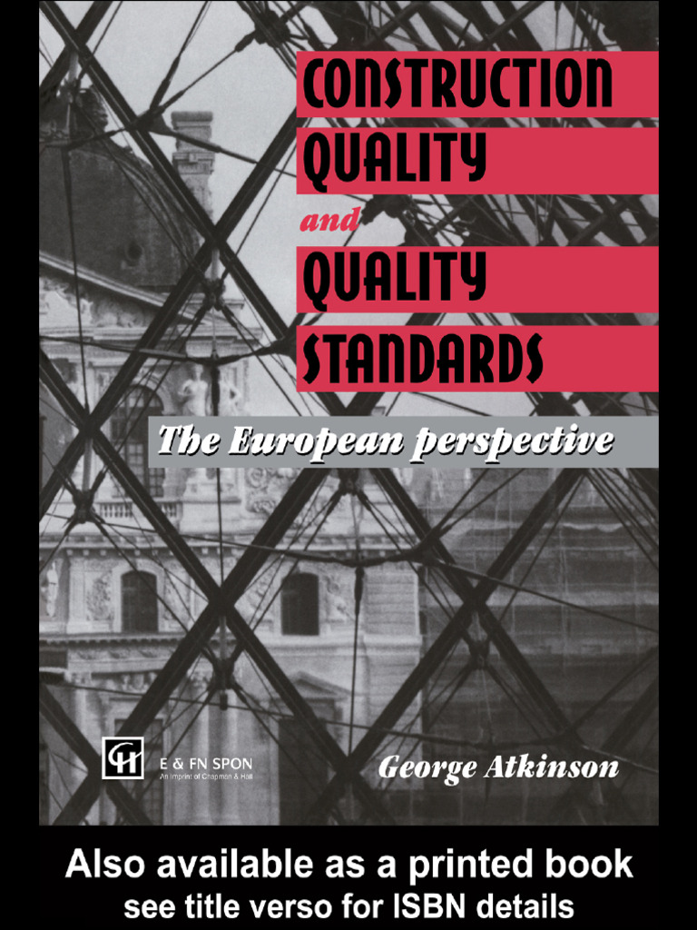Construction Quality and Quality Standards The European Perspective (G ...