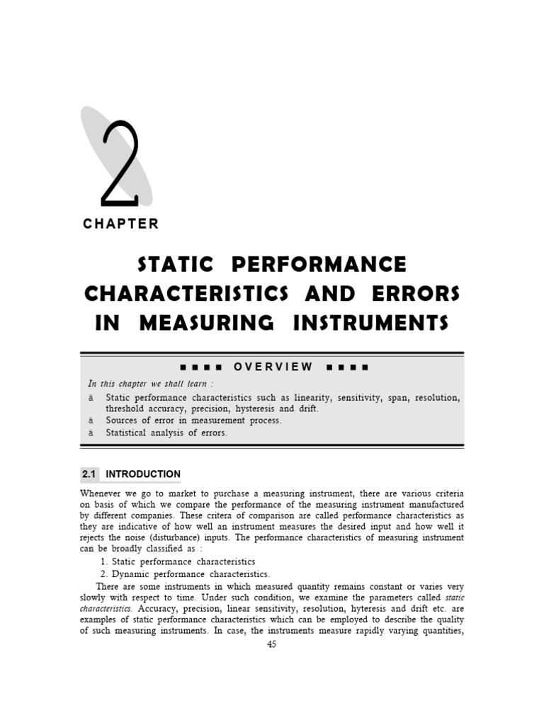 Ch2 | PDF | Observational Error | Mean
