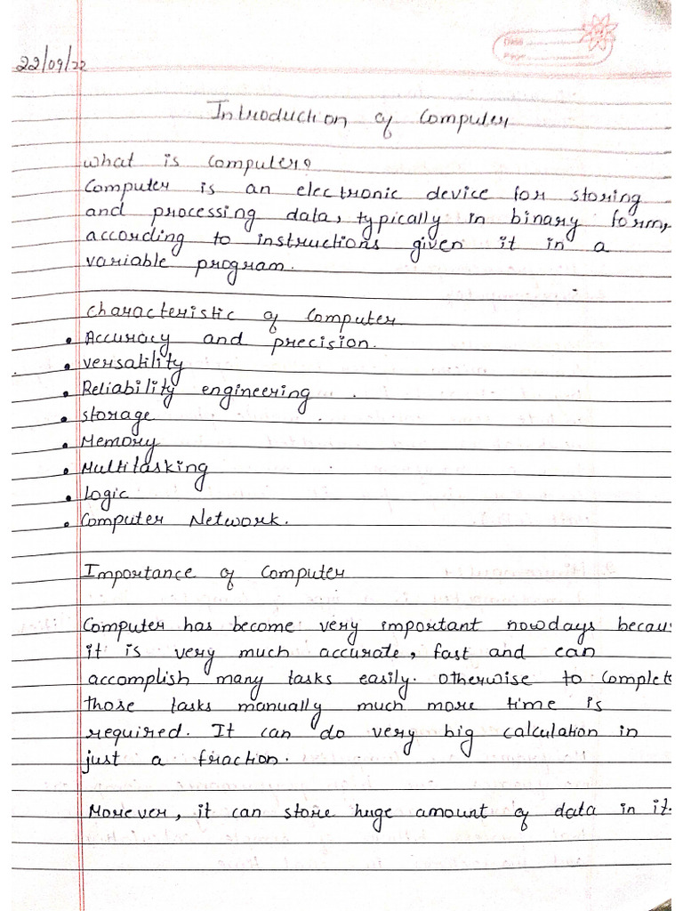 Intro of Computer | PDF