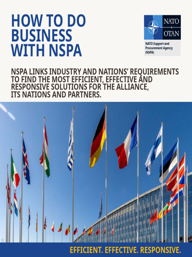 How To Do Business With NSPA | PDF | Request For Proposal | Procurement