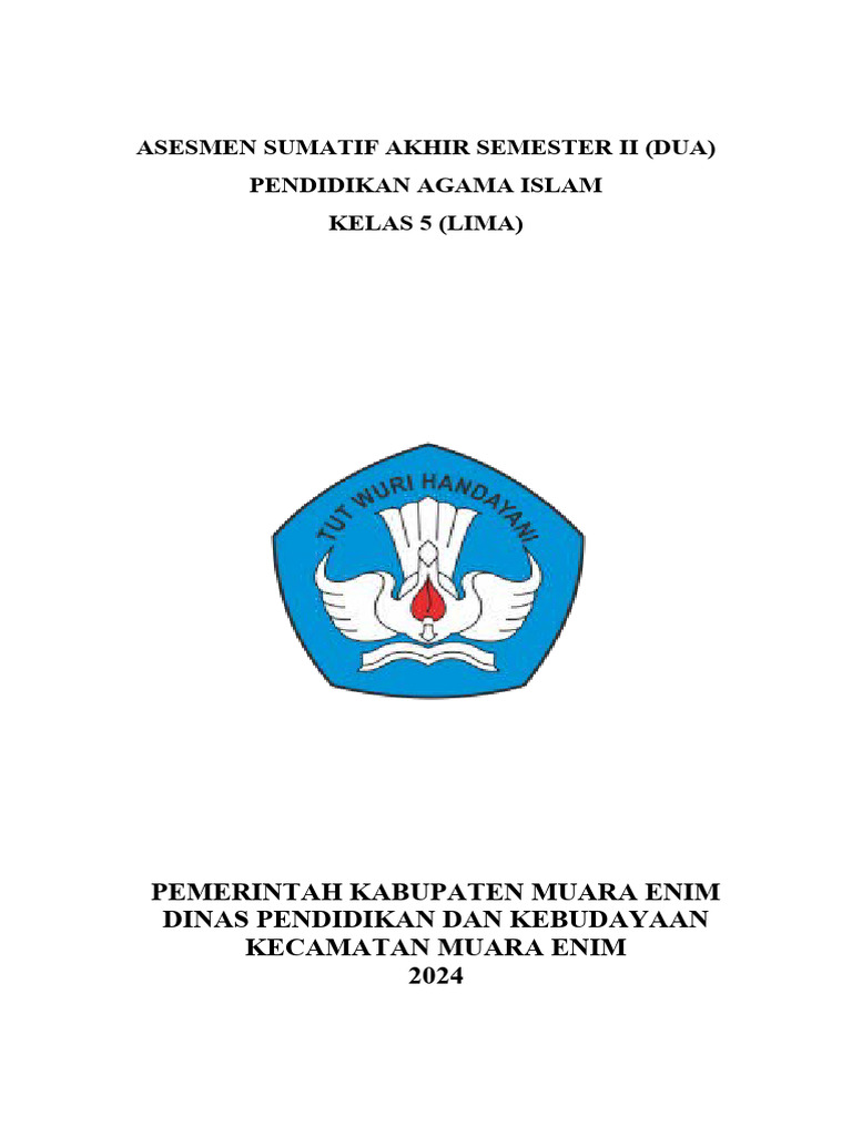 Soal Pai KLS 5 SMT 2 Kumer 2024 Edit | PDF | Agama & Spiritualitas