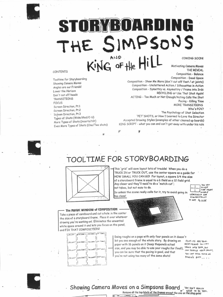 Storyboard-Simpsons-guide | PDF