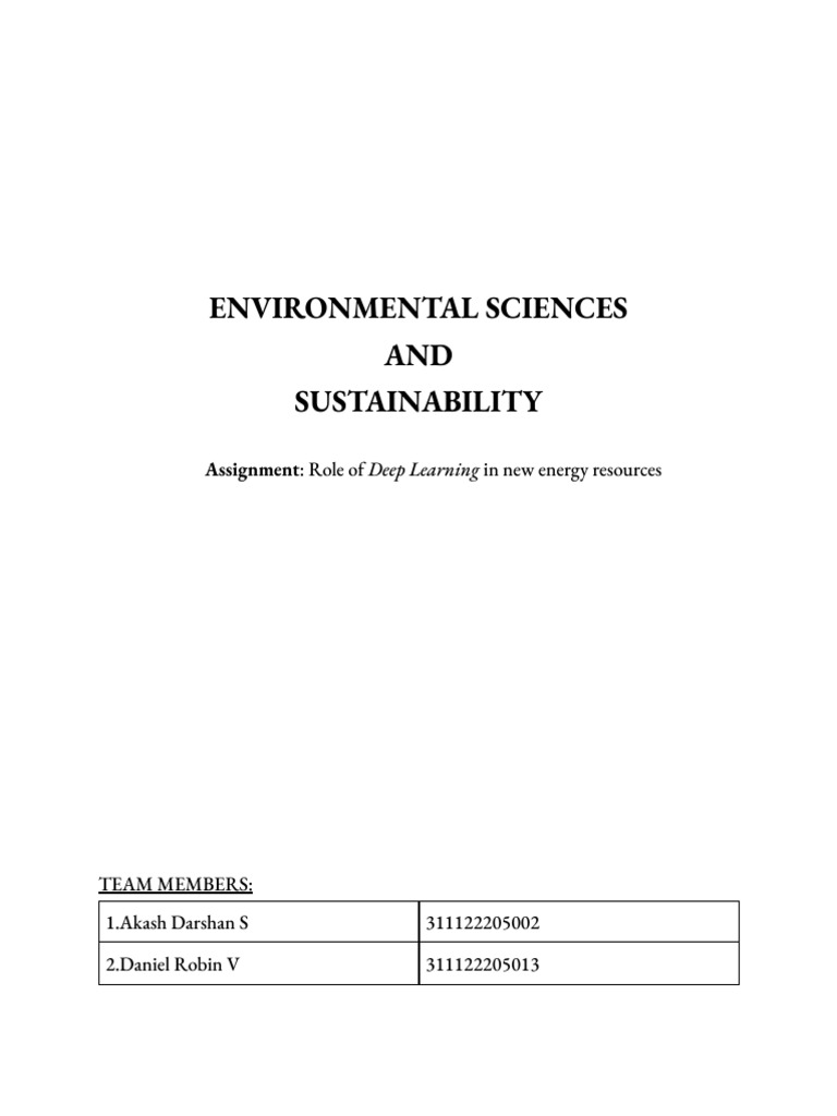 ESS Assignment | Download Free PDF | Deep Learning | Artificial Neural Network