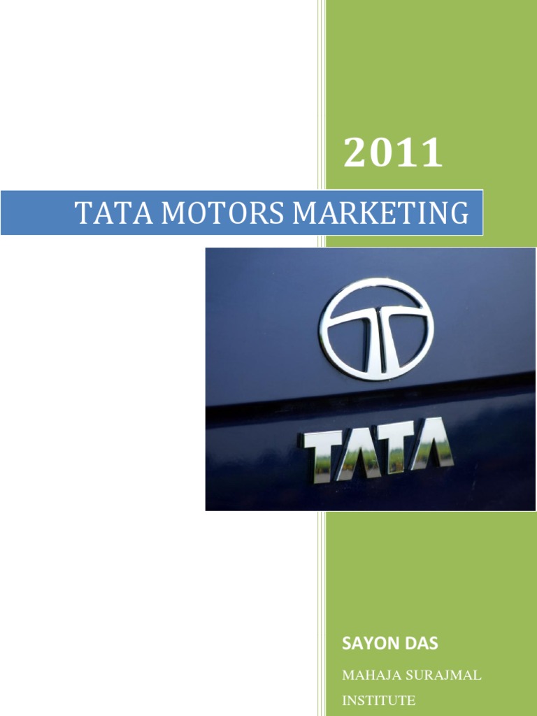 Tata Motors Word | PDF | Automotive Equipment | Business